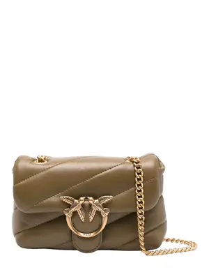 Pinko Mini Love Cross Body Bag - Brown
