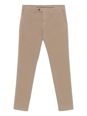 Canali Tapered Trousers - Brown