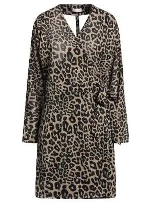 Liu Jo Mini Wrap Dress - Camel