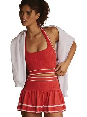 Free People Advantage Set Victory Red Combo