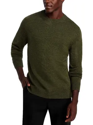 ALEX CRANE Alex Crane Campo Wool Crewneck Sweater Pine