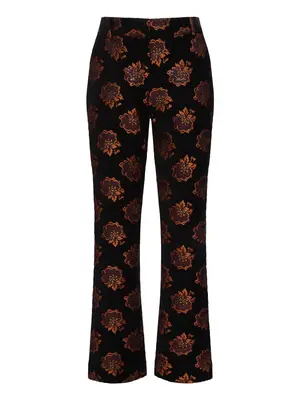 La DoubleJ 24/7 Jacquard Trousers - Black