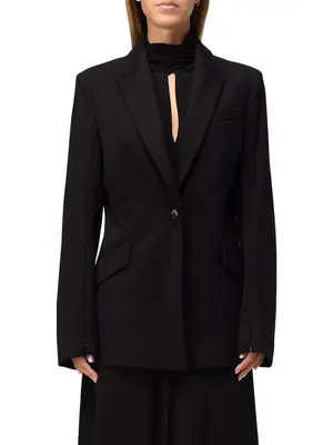 Karl Lagerfeld Single Button Jacket - Black