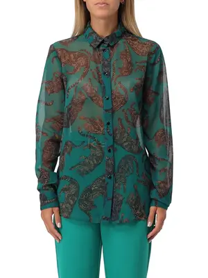Just Cavalli Printed Shirt - Green
