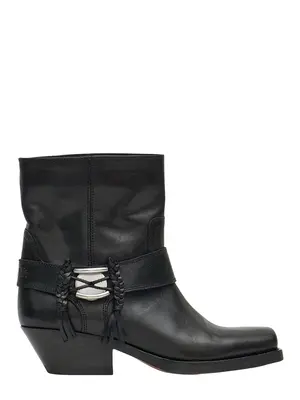 Isabel Marant Étoile Akson Leather Boots - Black