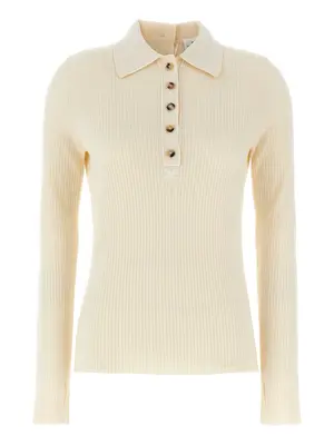 COURREGES Multi-buttons Sweater - White