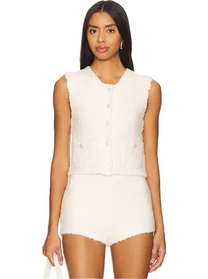 Majorelle Garcela Vest - Ivory