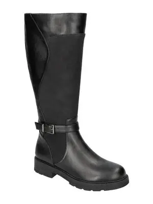 EASY WORKS BY EASY STREET Erica Plus Knee High Boot - Black