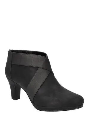 EASY WORKS BY EASY STREET EASY STREET Spice Bootie Black Matte