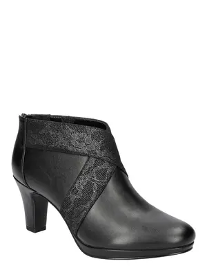 EASY WORKS BY EASY STREET EASY STREET Spice Bootie Black/lace