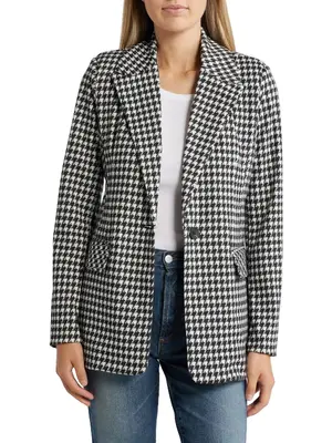 Bagatelle Bagatelle Tailored Blazer Black - White Hounds