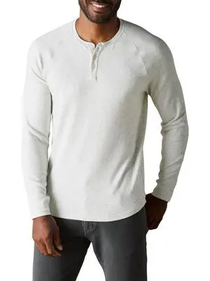 THE NORMAL BRAND Everyday Henley - Stone