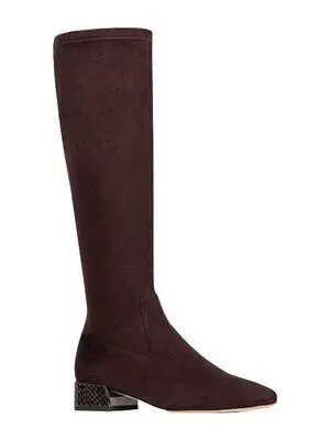 DONALD PLINER Dolores Knee High Boot - Dark Brown