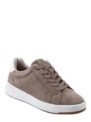 Rockport Elara Leather Sneakers - Taupe