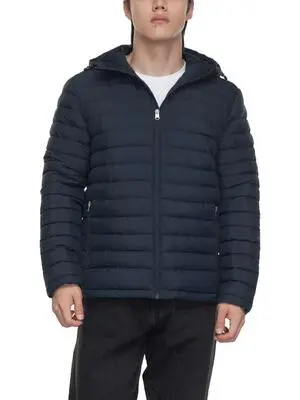 ROKKA&ROLLA Rokka&Rolla Midweight Puffer Jacket Navy