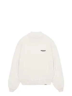 REPRESENT Represent Owners' Club Logo Graphic Sweatshirt Flat White