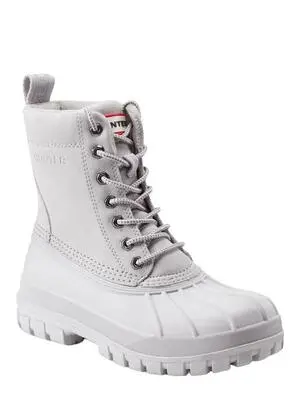 Hunter Hunter Southall Waterproof Insulated Boot Light Grey