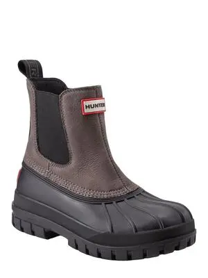 Hunter Suffolk Waterproof Insulated Boots - Black/smoked Pearl