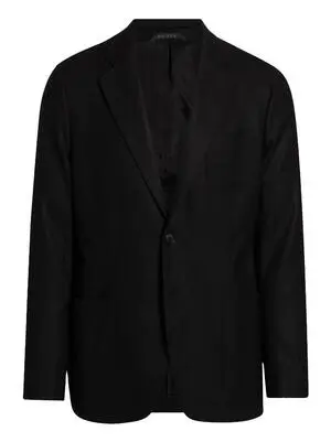 Giorgio Armani Cashmere Stretch Upton Jacket - Black
