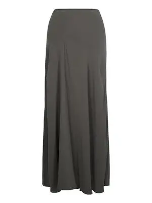 P.a.r.o.s.h Pleated Maxi Skirt - Grey