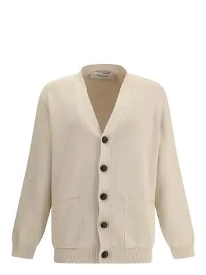 Golden Goose Organic Cotton Cardigan - Beige
