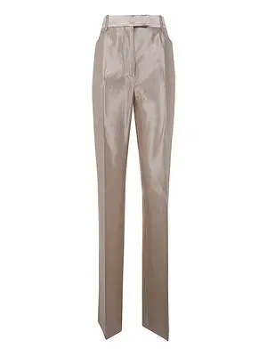 TOM FORD Woven Flared Trousers - Beige