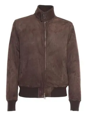 STEWART Short Duvet Jacket - Brown