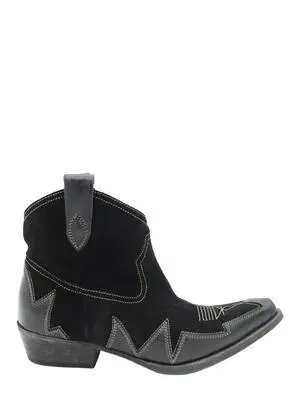 L.A L.A TEX Booties - Black
