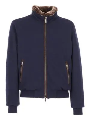 MOORER Bellati-mrw Jacket - Blue