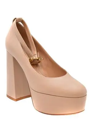 GIANVITO ROSSI Décollet Pumps - Beige
