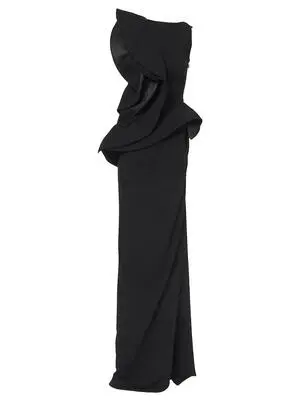 Maticevski Fateful Ruffled Gown - Black