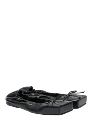 JACQUEMUS Jacquemus Ballet Leather Ballet Flats