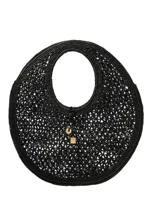 Jacquemus Spiaggia Shoulder Bag - Black