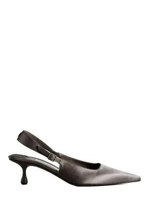 JIMMY CHOO Jimmy Choo Amel 50 Slingback Pumps Metallic