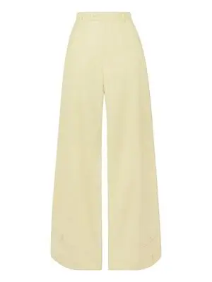 BETTTER Upside-down Wool-blend Pants - Neutrals