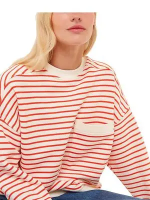 Whistles Striped Sweater - Red/multi
