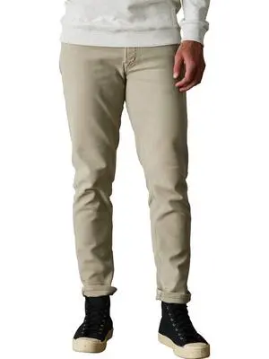 THE NORMAL BRAND Comfort Terry Tailored Fit Pants - Sand Dune
