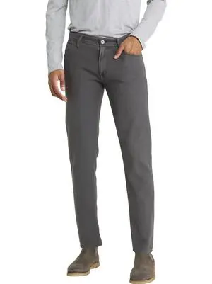 THE NORMAL BRAND Comfort Terry Tailored Fit Pants - Steel
