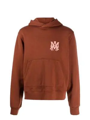 Amiri Logo Hoodie - Clay/peach