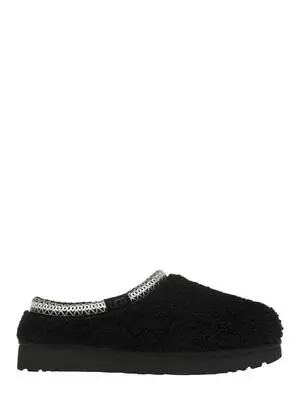 UGG Tasman Maxi Curly Slipper - Black