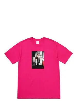 Supreme Nan Goldin Nan As A Dominatrix Tee Shirt - Hot Pink