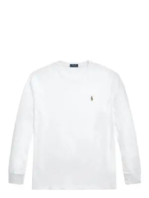 Polo Ralph Lauren Pima Cotton Long-sleeve Shirt White