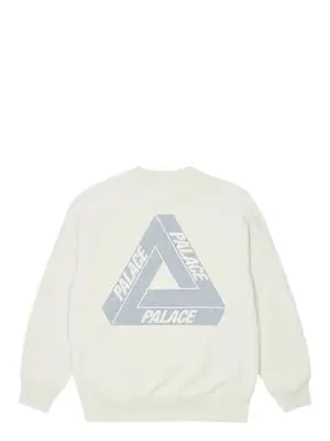 PALACE Triferg Slub Crew - White
