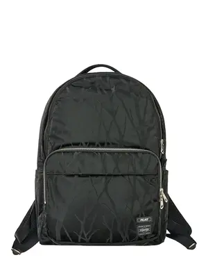 PALACE X Porter Backpack - Black/jacquard