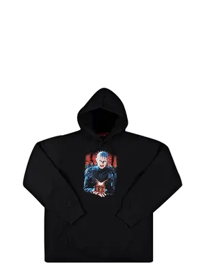 Supreme X Hellraiser Hell On Earth Hooded Sweatshirt - Black