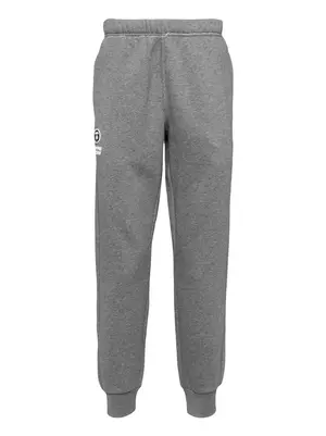 AAPE BY *A BATHING APE Logo Patch Track Pants - Grey