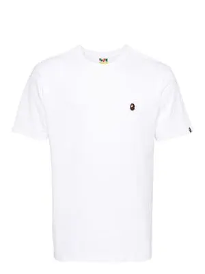 A BATHING APE Logo-patch T-shirt - White