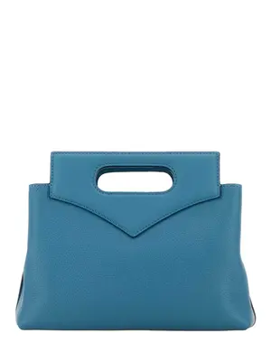 Mcm Mini Soft Diamond Tote Bag - Blue