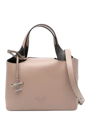 TOD'S Medium Boston Tote Bag - Brown