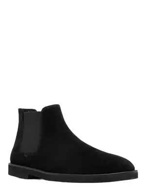 DOUCAL'S Suede Ankle Boots - Black